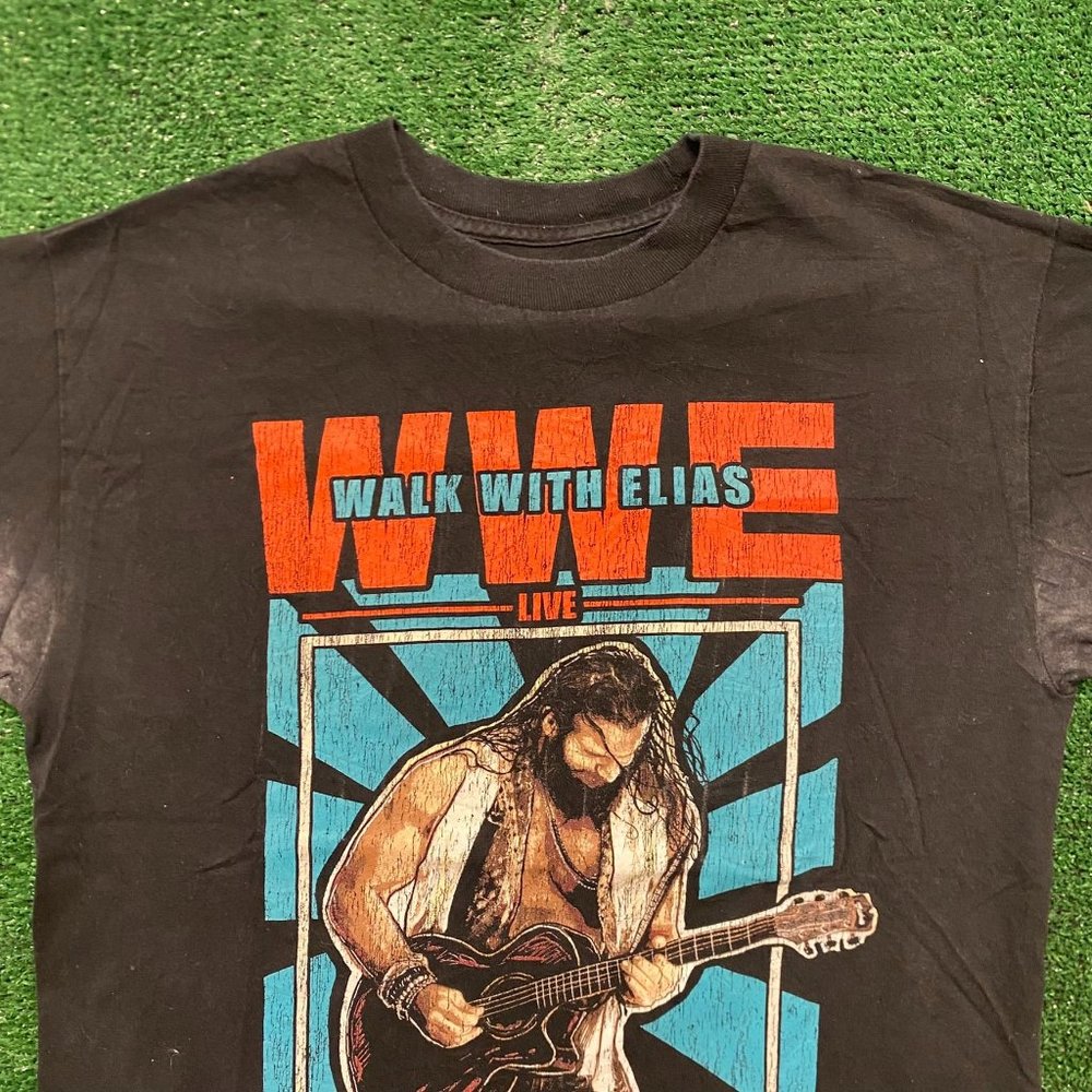 Wwe Walk With Elias Vintage Wrestling Sports T-Shirt - Gem